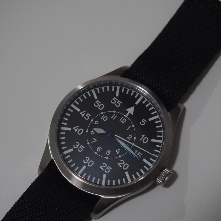 Tisell Flieger Type B Pilot 40mm Automatic Watch, Luxury, Watches on ...