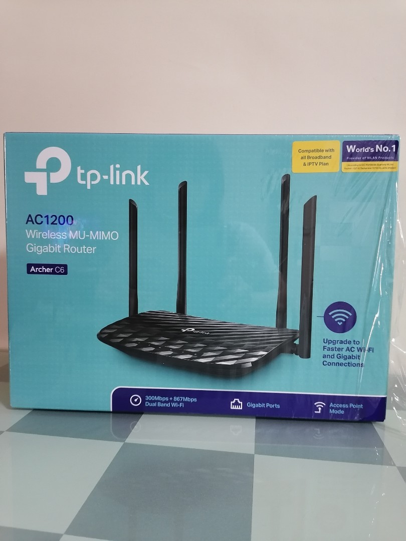 Tp-Link AC1200 Router, Computers & Tech, Parts & Accessories ...