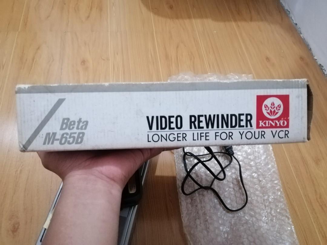 Vintage kinyo BETA m-65b video rewinder! Imported with free Sony ...