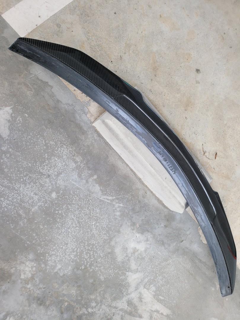 W204 PSM real Carbon Spoiler, Car Accessories, Accessories on Carousell