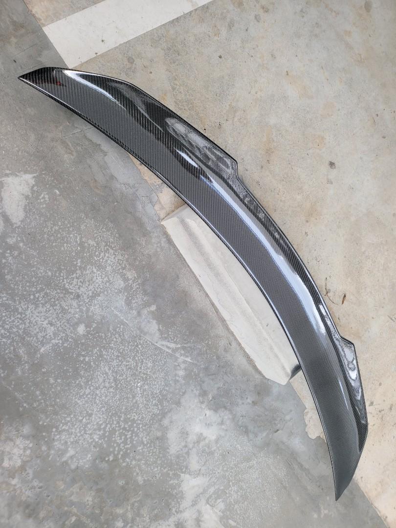 W204 PSM real Carbon Spoiler, Car Accessories, Accessories on Carousell