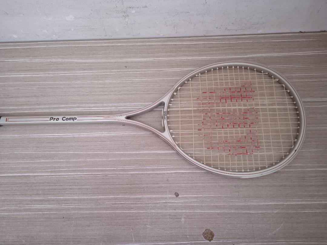 Wilson Pro Comp squash rackets, Sports Equipment, Sports & Games ...