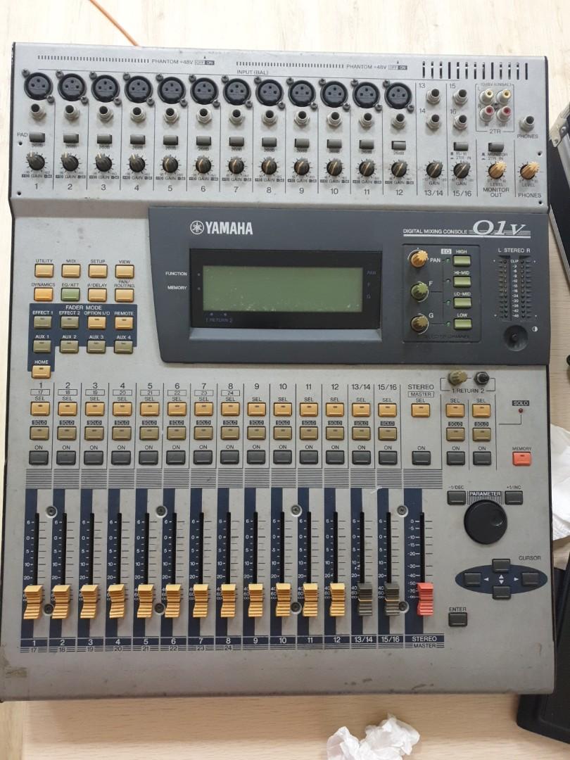 Yamaha 01V digital Mixing Console, Audio, Other Audio Equipment on Carousell
