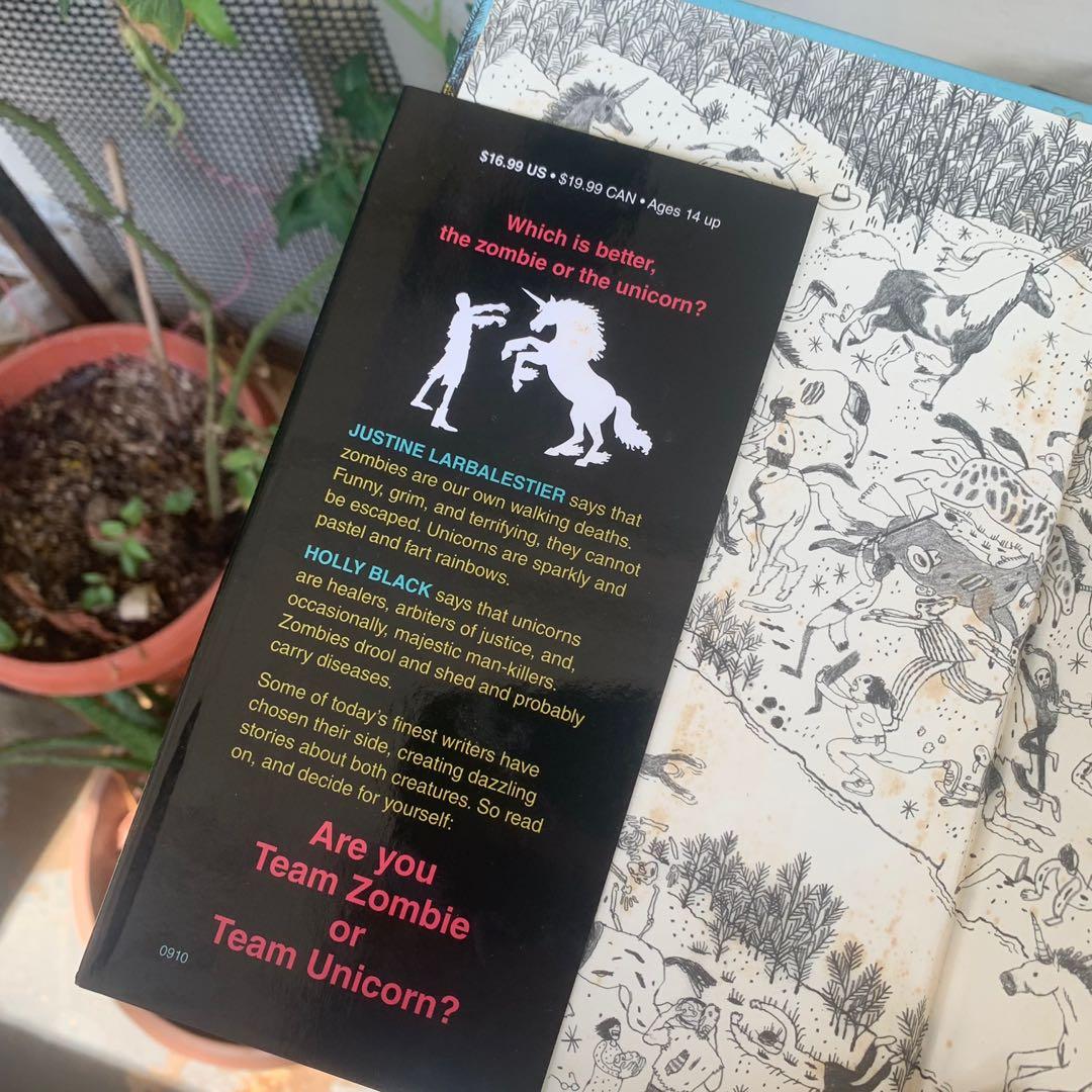 Zombies vs Unicorns Anthology - Justine Larbalestier , Holly Black , Cassandra Clare, Carrie ...