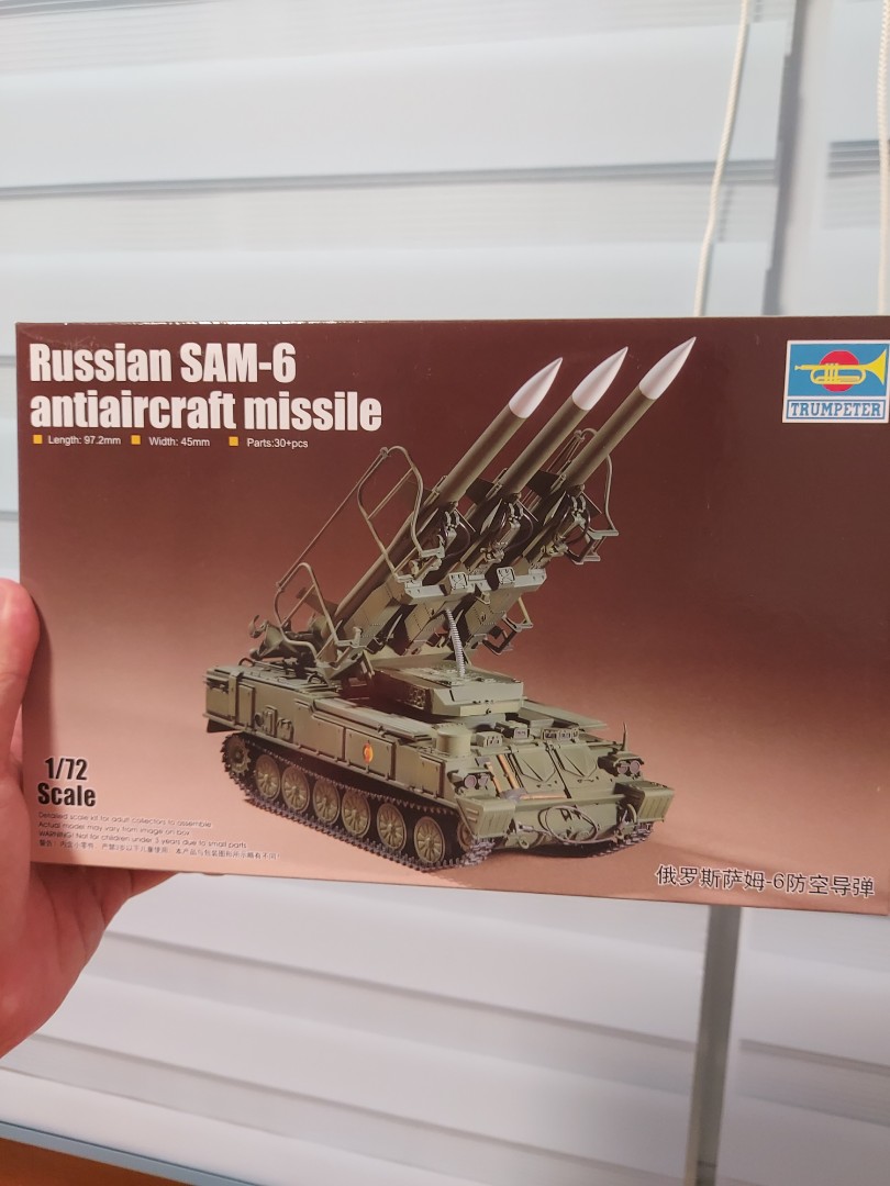1/72 Russian SAM-6 Antiaicraft Missile, Hobbies & Toys, Toys & Games on ...