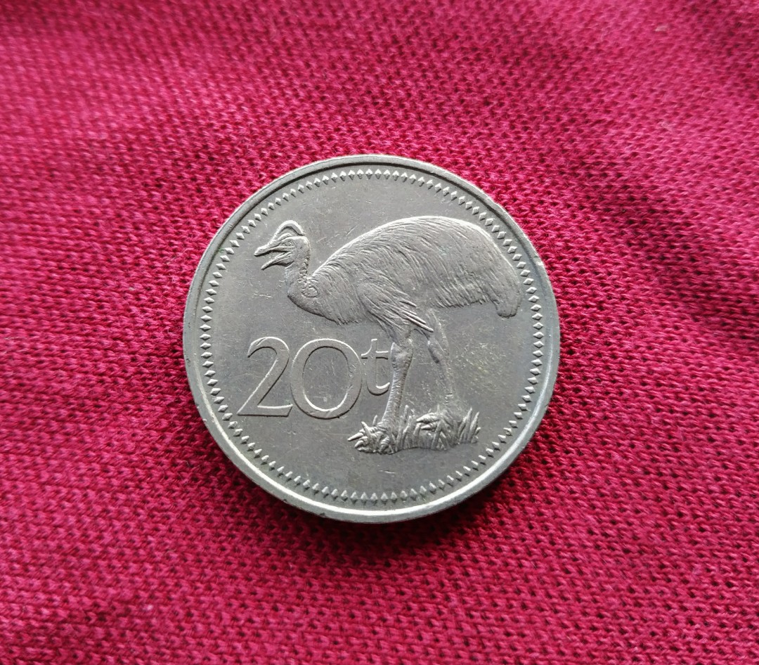 1987 PAPUA NEW GUINEA PNG TWENTY TOEA COIN - 20 T, Hobbies & Toys ...