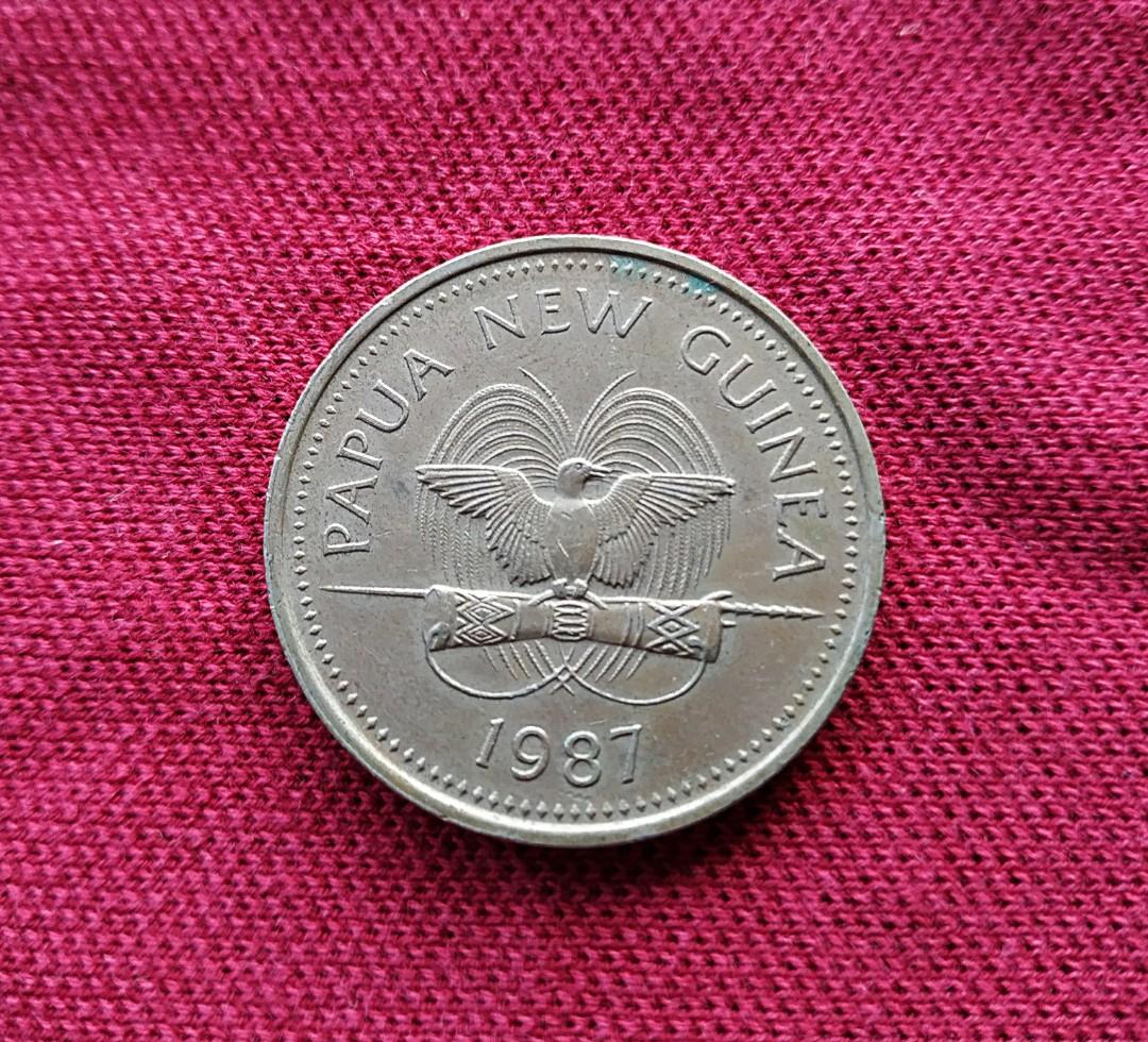 1987 PAPUA NEW GUINEA PNG TWENTY TOEA COIN - 20 T, Hobbies & Toys ...