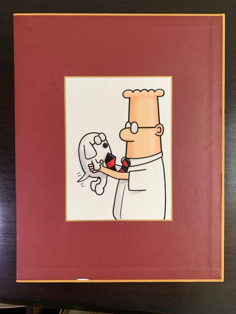 20 years of Dilbert Coffee Table Book, Hobbies & Toys, Books ...