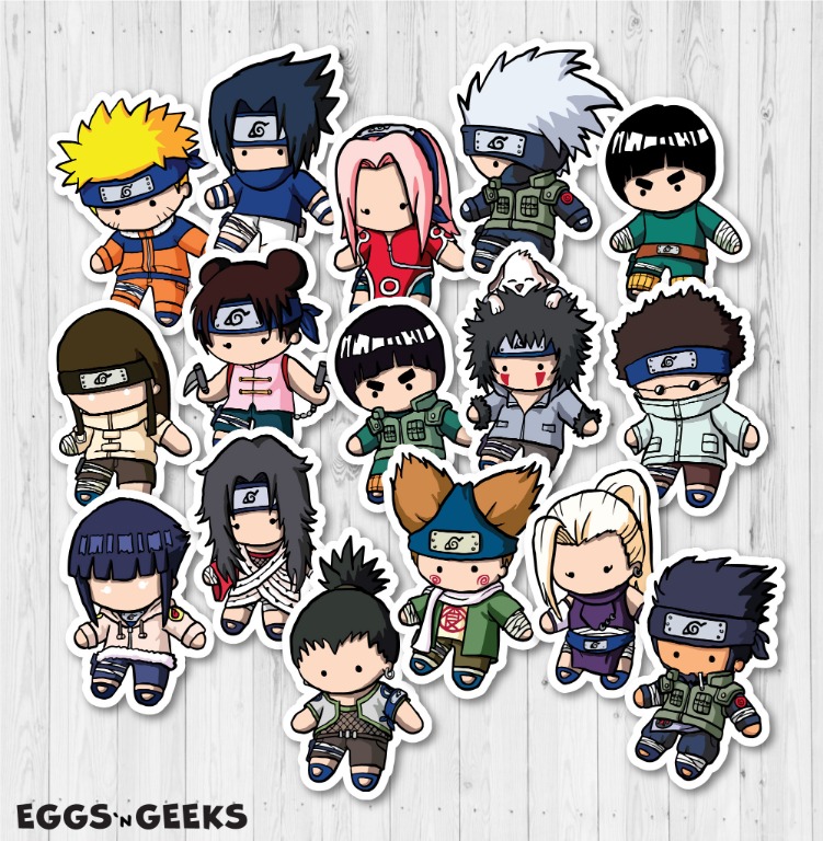 Anime Naruto Chunin Exam Teams Japan Japanese Shonen Jump Series 2 Main ...