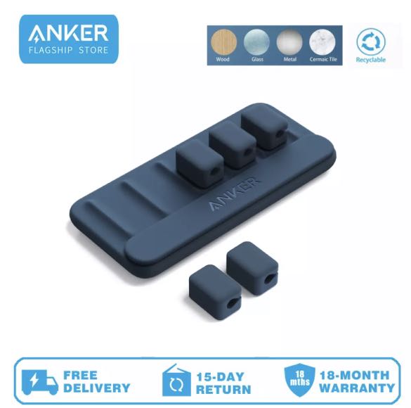 Anker A8891 Cable Organizer, Computers & Tech, Parts & Accessories ...