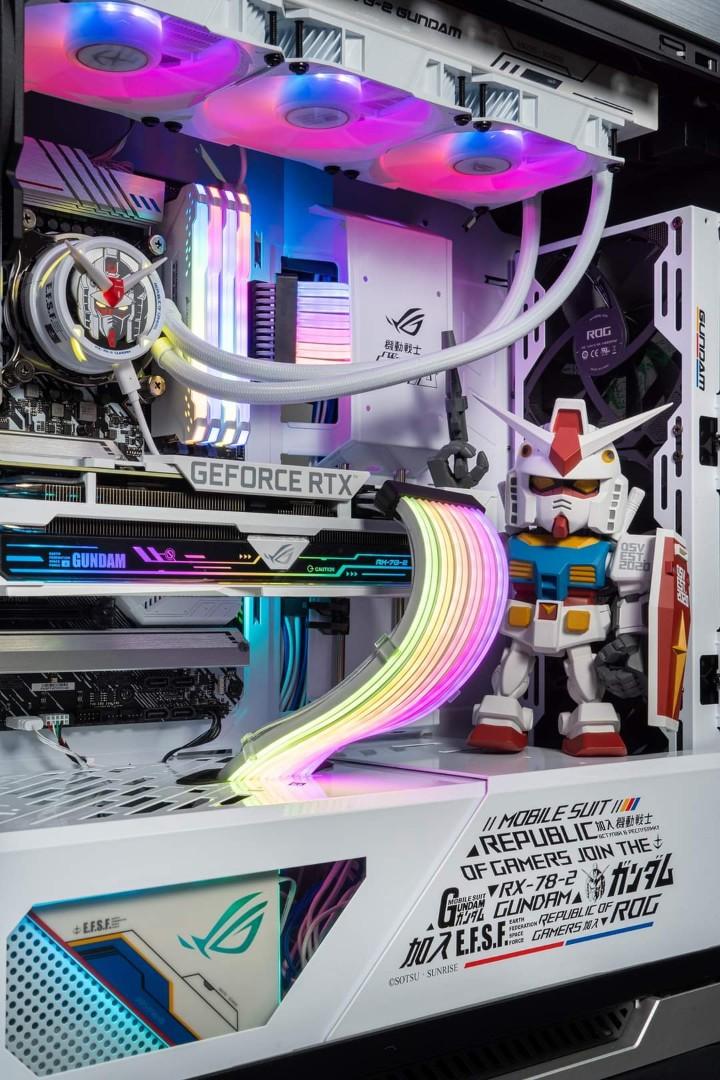 Asus Full Gundam Series PC Set, Computers & Tech, Desktops on Carousell