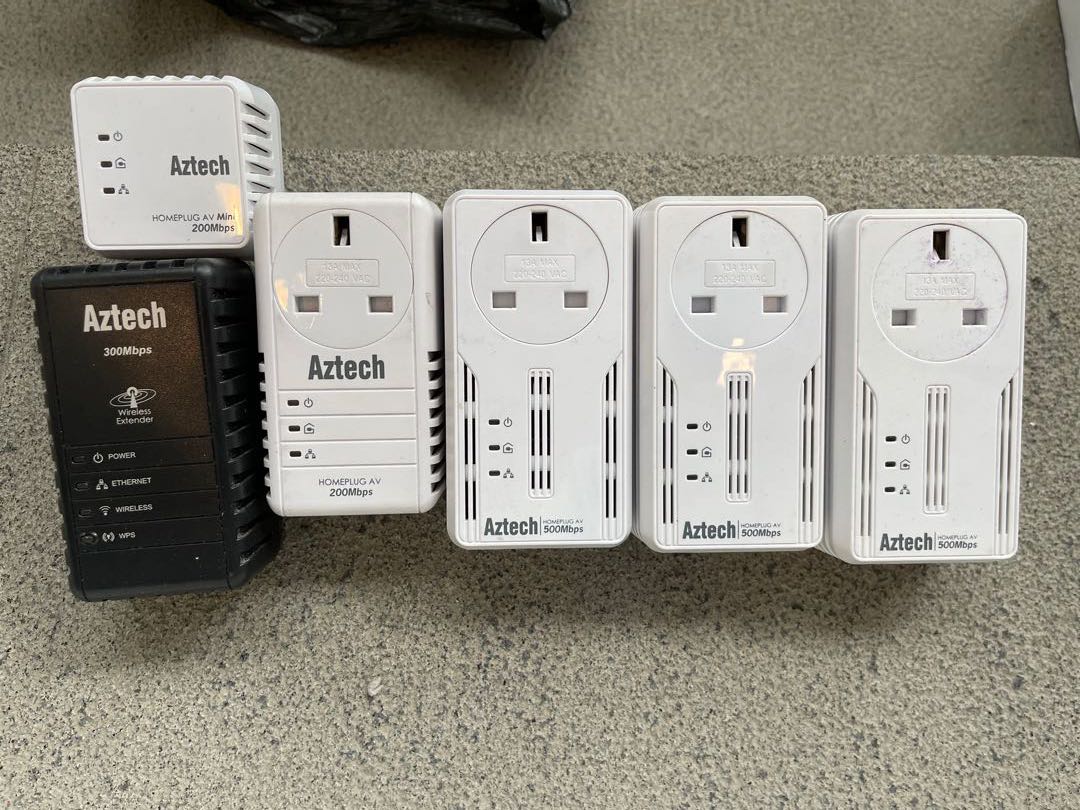Aztech powerline network, Computers & Tech, Parts & Accessories ...
