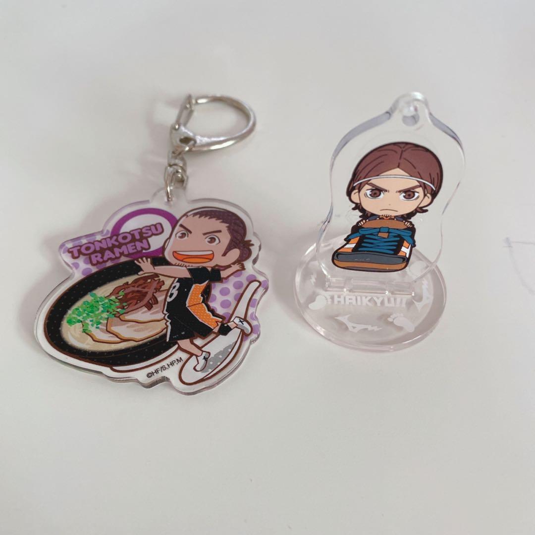 azumane asahi standee and acrylic keychain (haikyuu haikyu), Hobbies ...