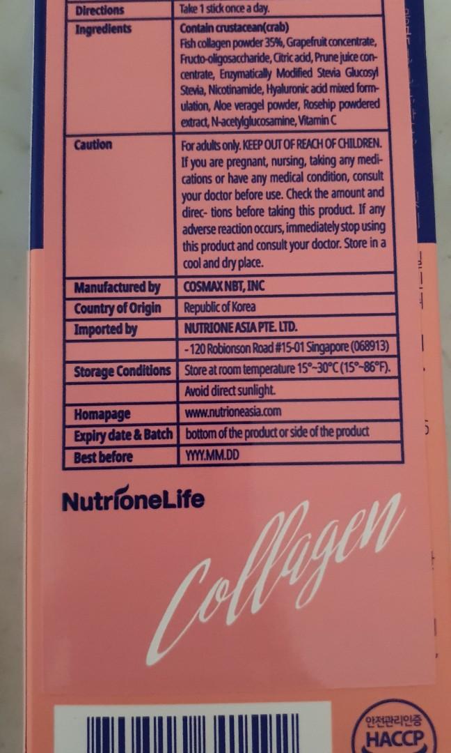 BB Lab collagen jelly, Beauty & Personal Care, Bath & Body, Body Care ...