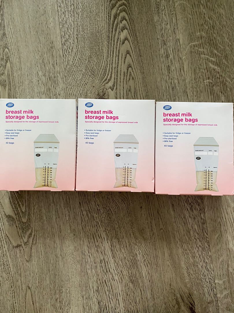 Boots Breast milk bag, Babies & Kids, Nursing & Feeding, Breastfeeding ...