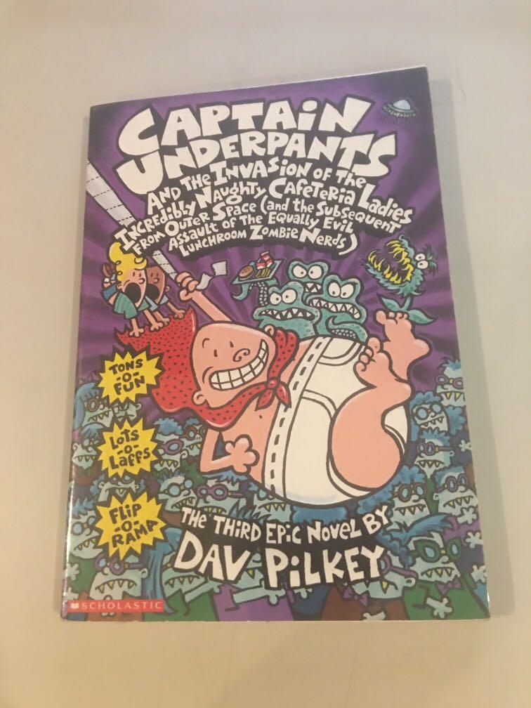 Captain Underpants Book 3 by Dav Pilkey, Hobbies & Toys, Books ...