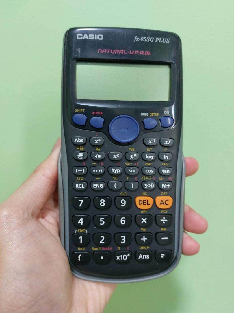 Casio Scientific Calculator FX-95SG PLUS, Computers & Tech, Office ...