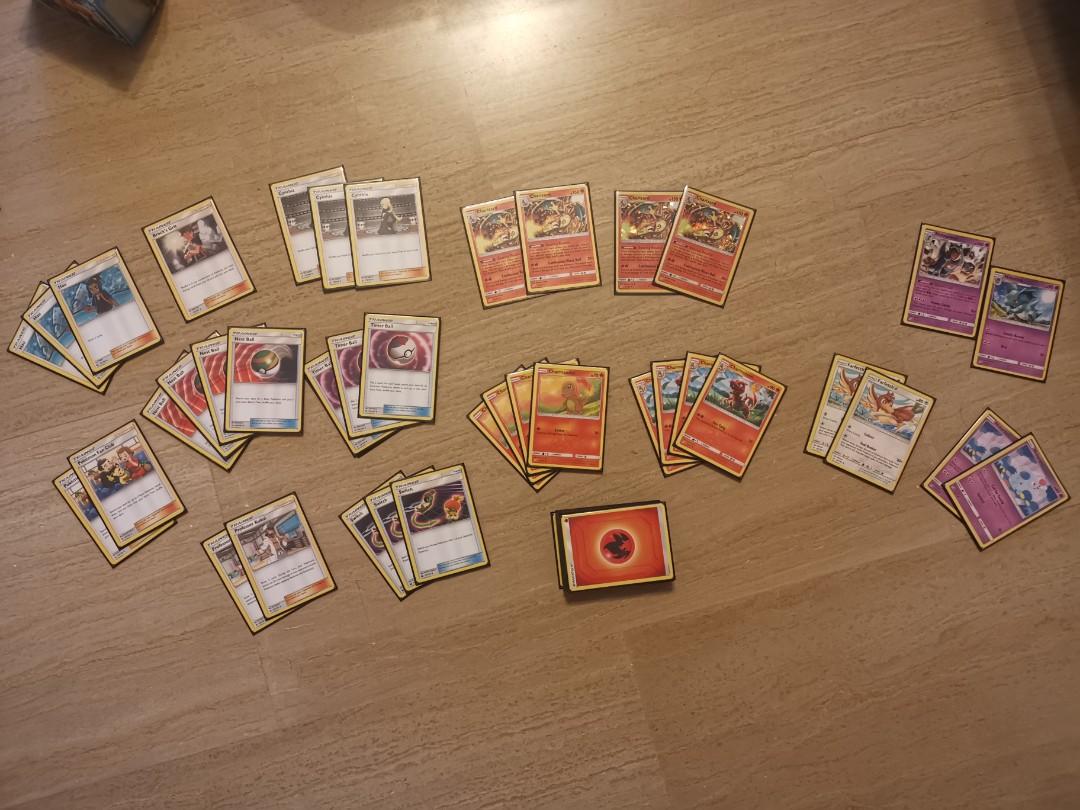 Charizard team up set (2 decks), Hobbies & Toys, Toys & Games on Carousell