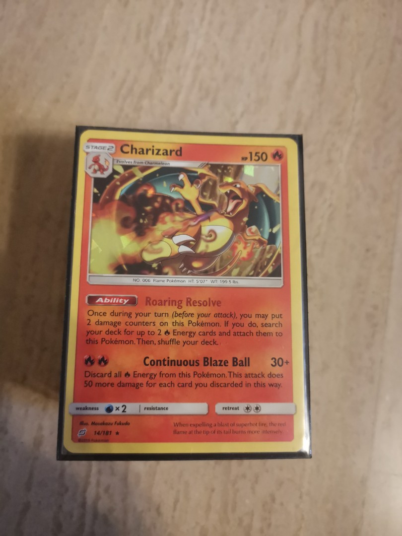 Charizard team up set (2 decks), Hobbies & Toys, Toys & Games on Carousell