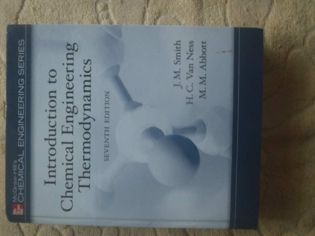 Chemical Engineering Thermodynamics, Introduction to, , Hobbies & Toys ...