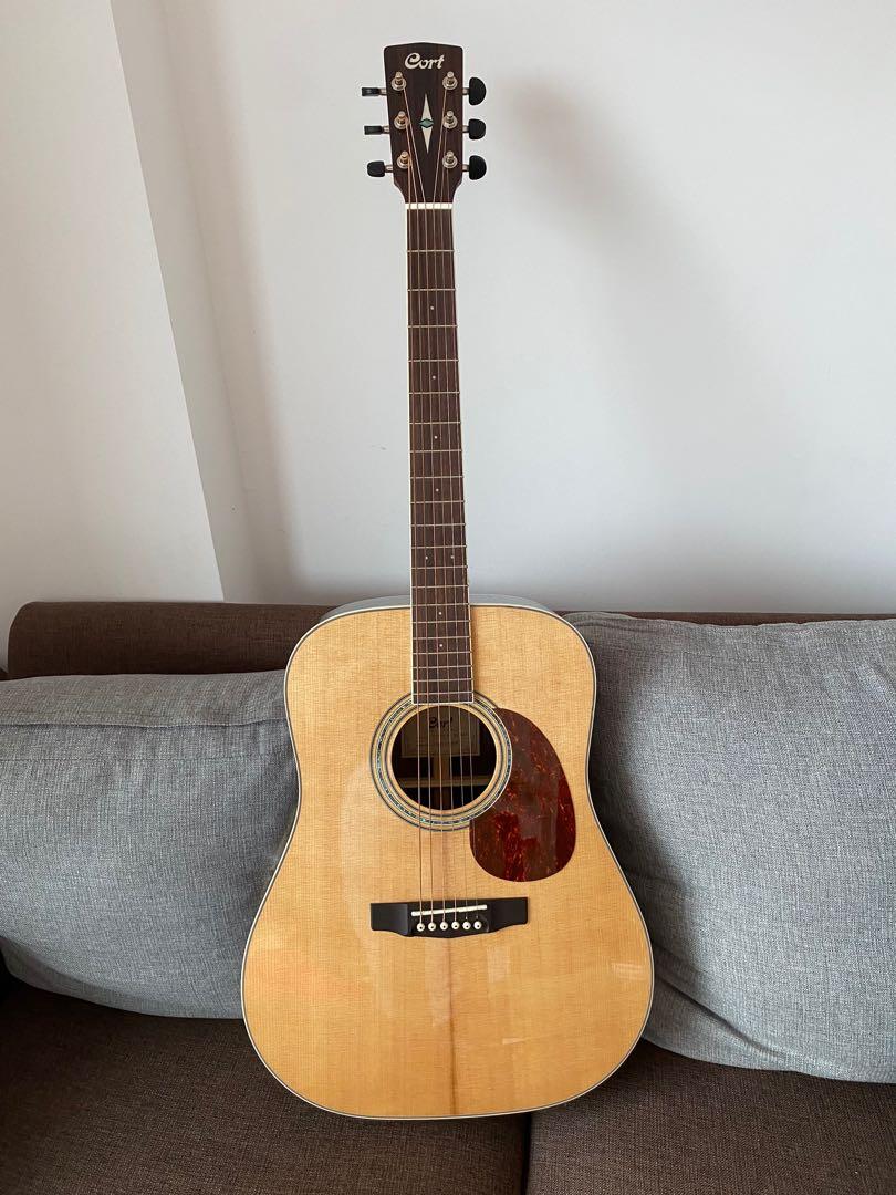 Cort Acoustic Guitar, Hobbies & Toys, Music & Media, Musical ...