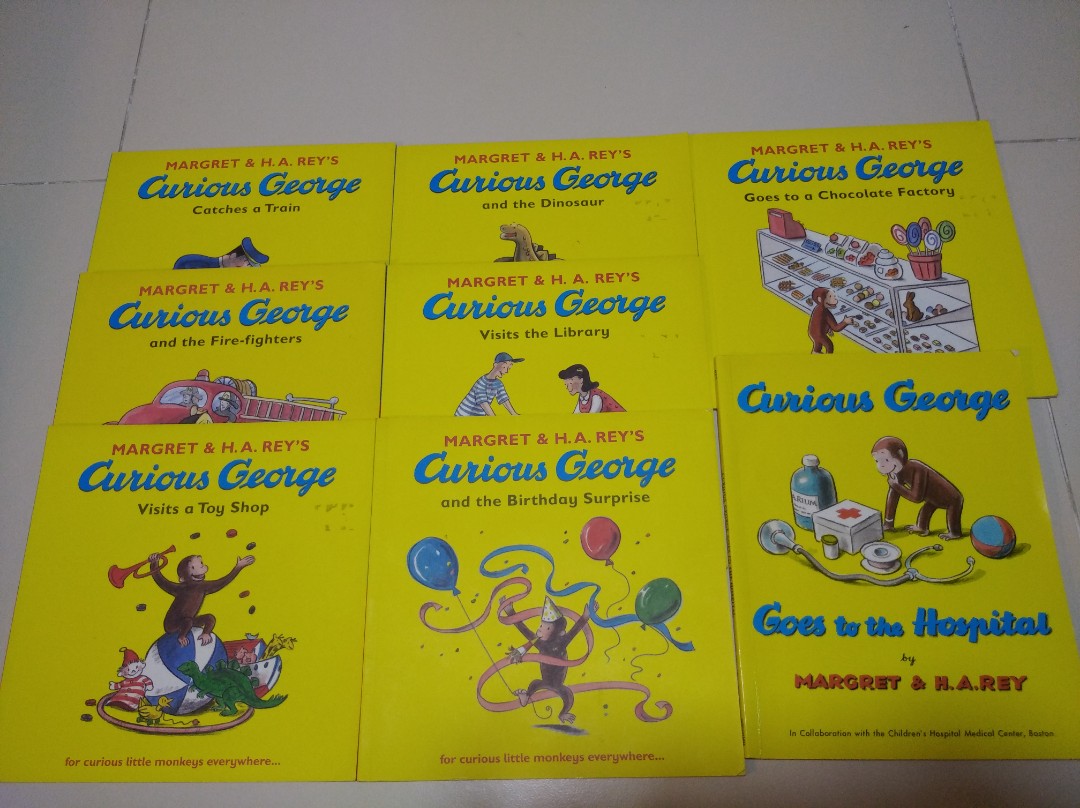 Curious George, Hobbies & Toys, Books & Magazines, Children's Books on ...