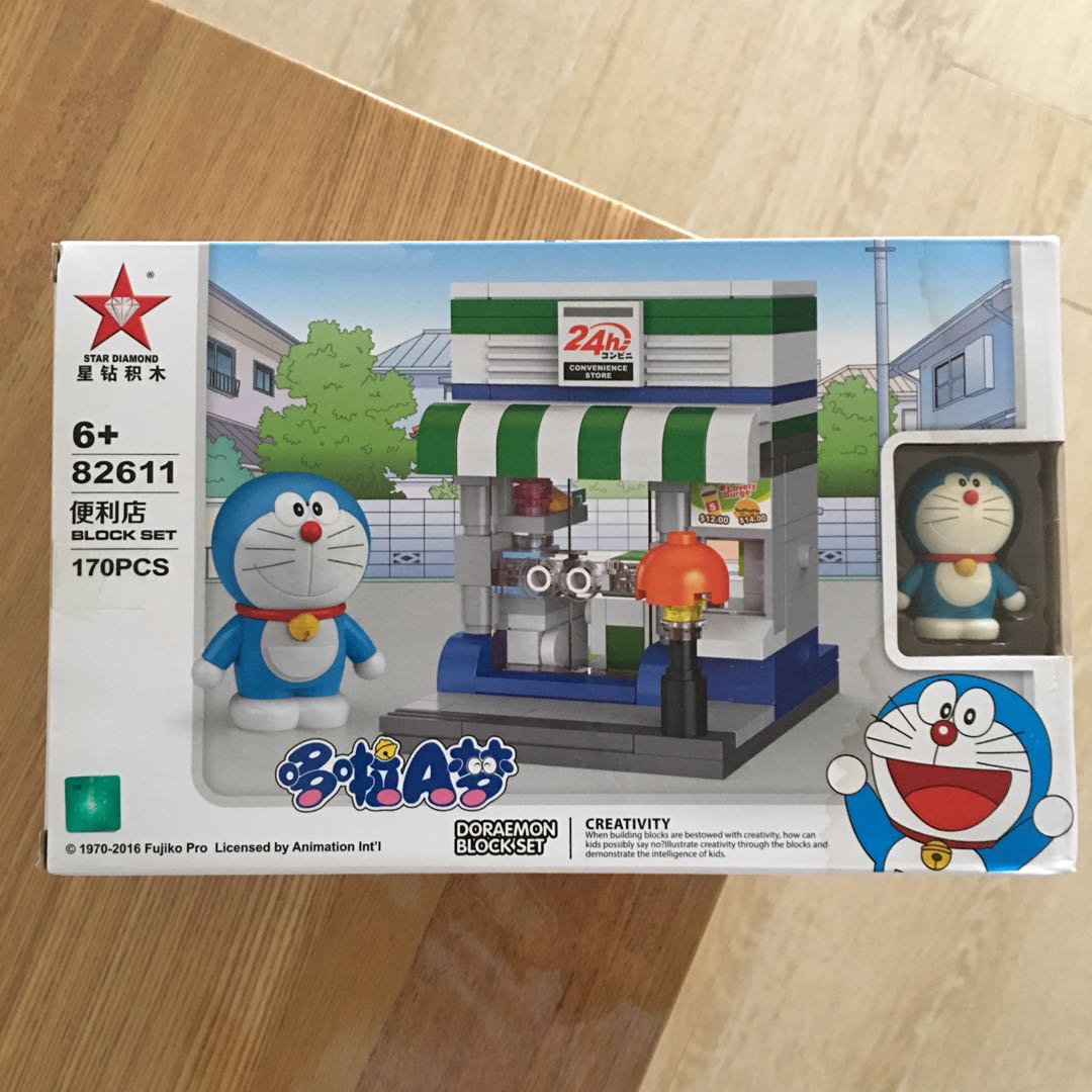 Doraemon block set convenience store, Hobbies & Toys, Toys & Games on ...