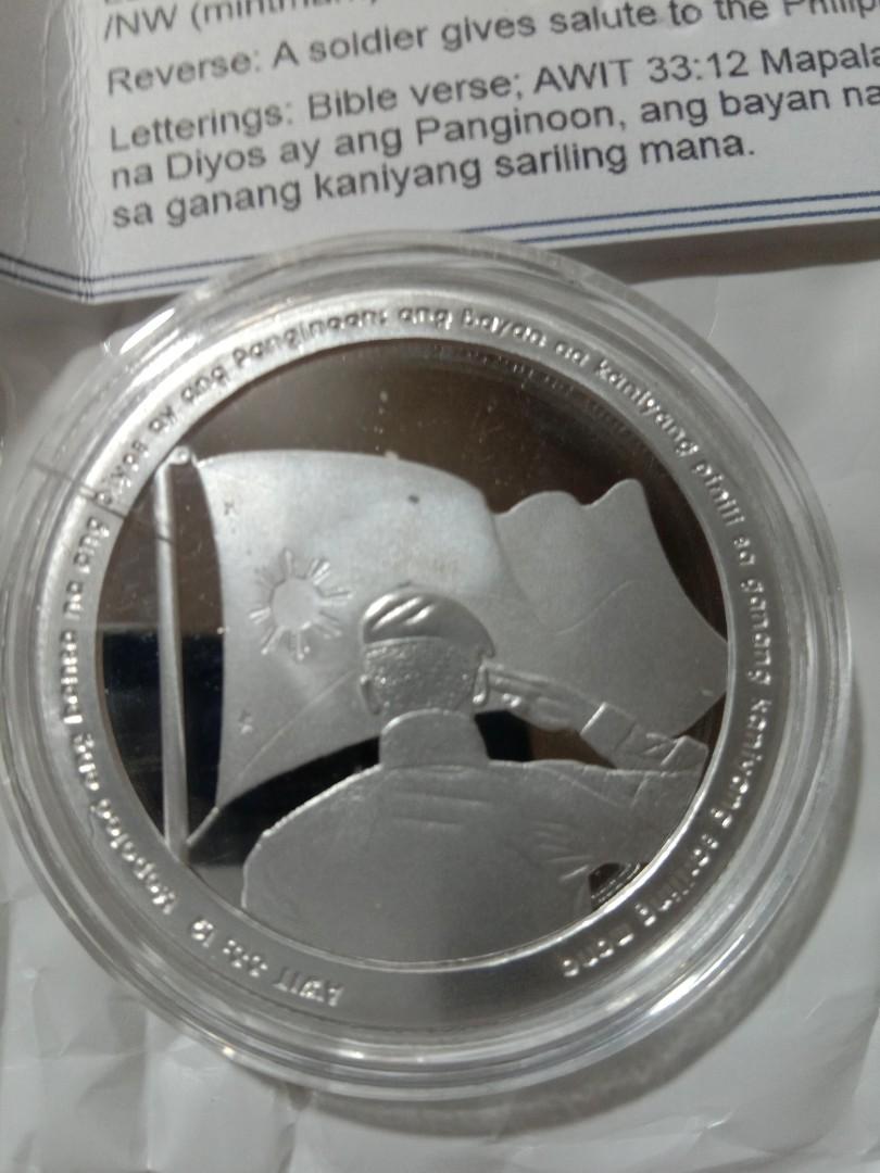 Emilio Aguinaldo silver plated medal, Hobbies & Toys, Memorabilia ...
