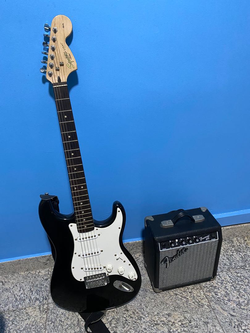 FENDER Squier Affinity & Frontman 10G AMP, Hobbies & Toys, Music ...