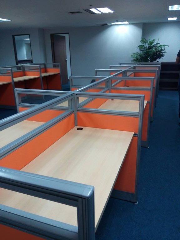 FREESTANDING WORKSTATION OFFICE PARTITIONS, Furniture & Home Living ...