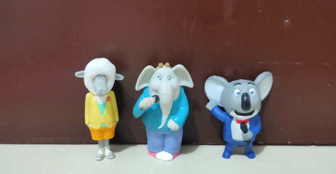 Hard Toys from the movie SING, Hobbies & Toys, Toys & Games on Carousell