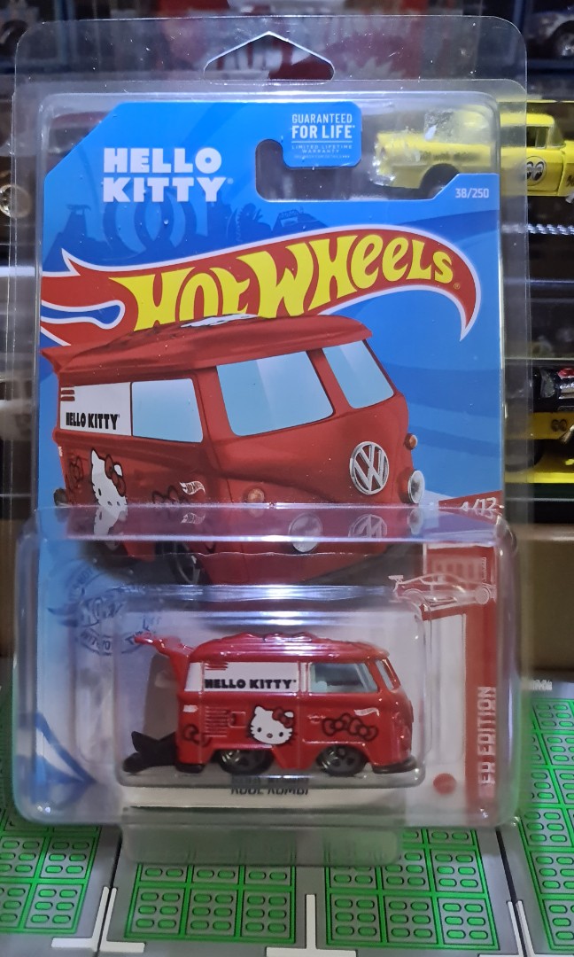 Hot wheels kool kombi hello kitty red edition, Hobbies & Toys, Toys ...