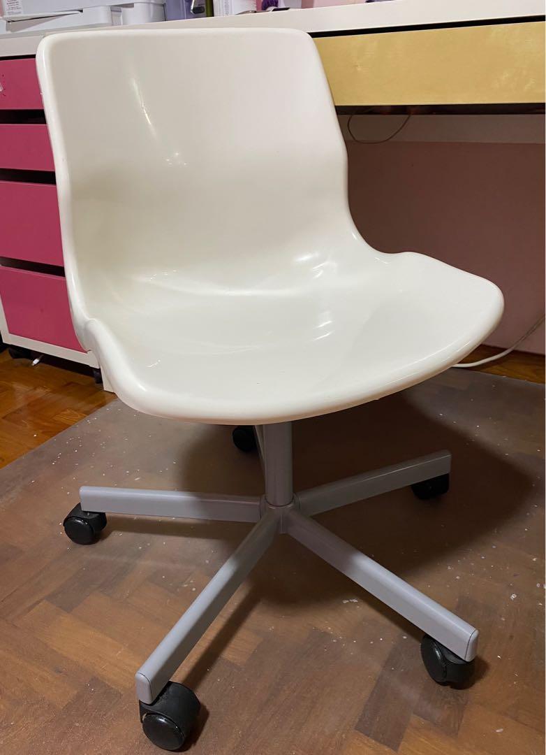 Ikea Snille White Desk Chair at Tabitha Johnson blog
