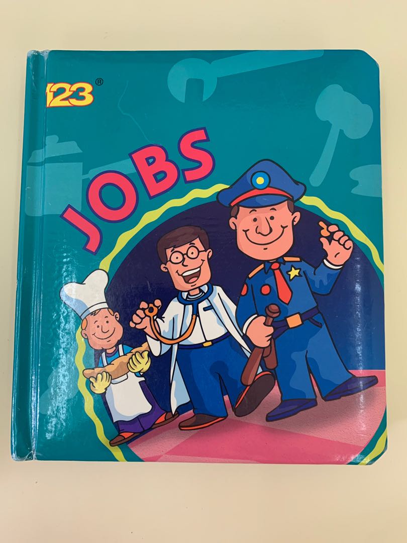幼兒英文書Jobs / 認識不同職業, 興趣及遊戲, 書本 & 文具, 小朋友書 - Carousell