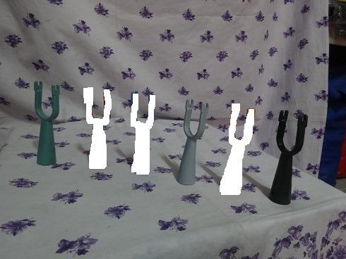 Laundry Y shape hook (with/without pole) - AHT191, Furniture & Home ...