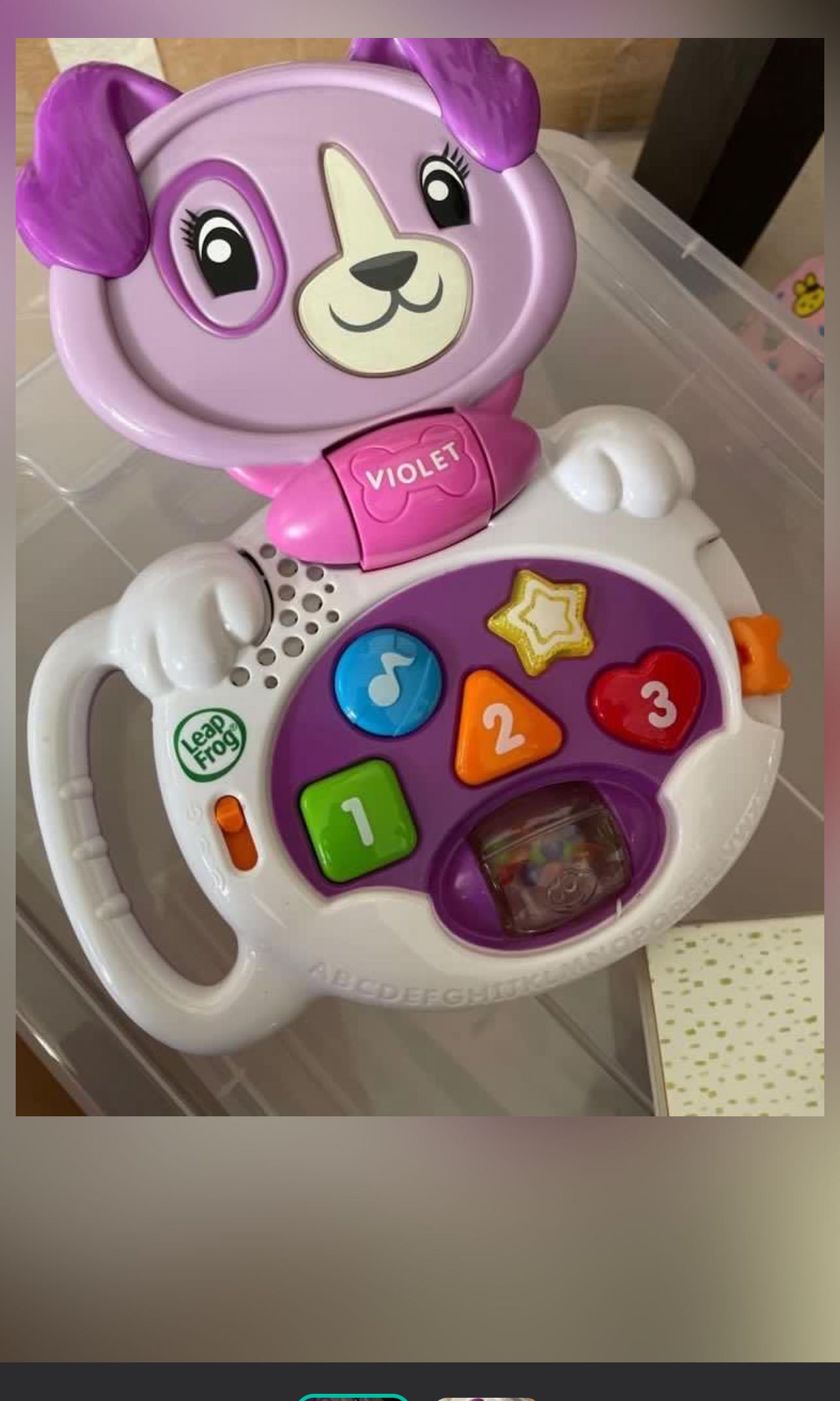 Leap Frog Numbers and Shapes, Babies & Kids, Infant Playtime on Carousell
