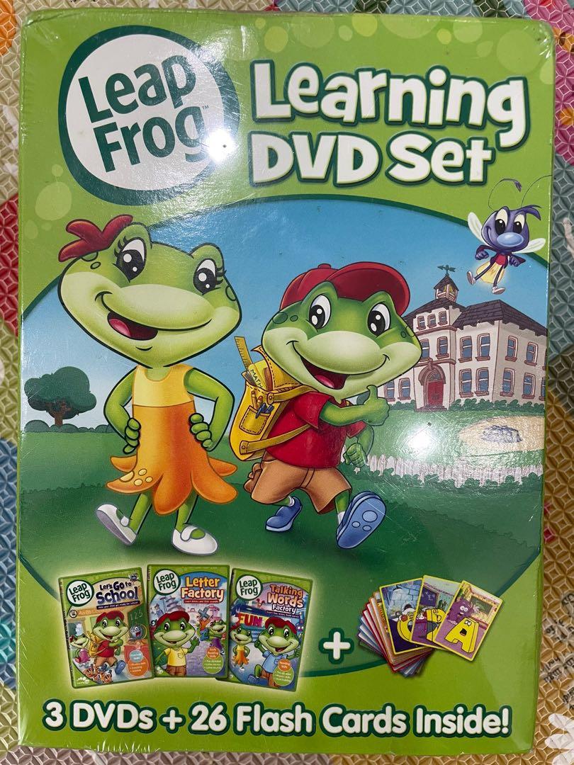 Leapfrog learning DVD set + flash cards, Hobbies & Toys, Books ...