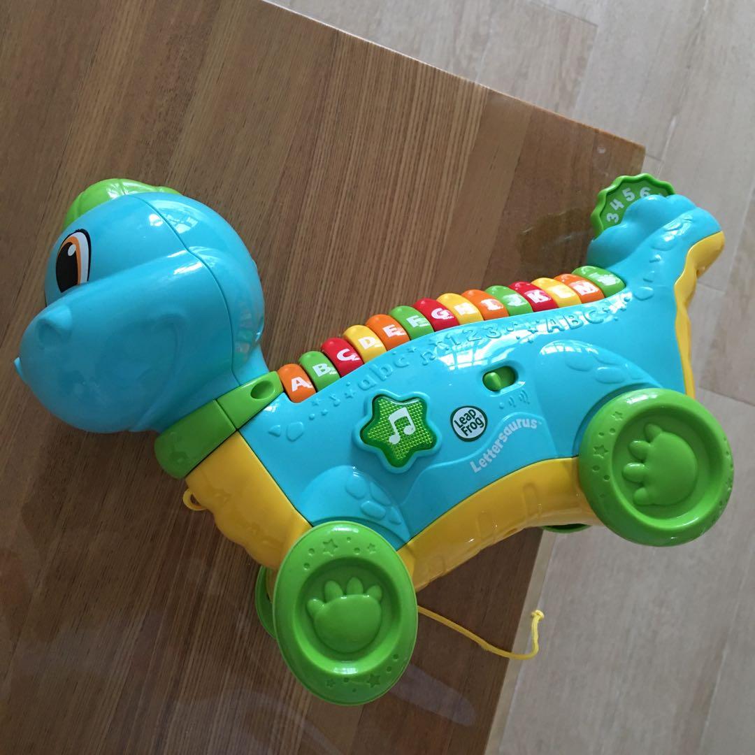 Leapfrog Lettersaurus, Babies & Kids, Infant Playtime on Carousell