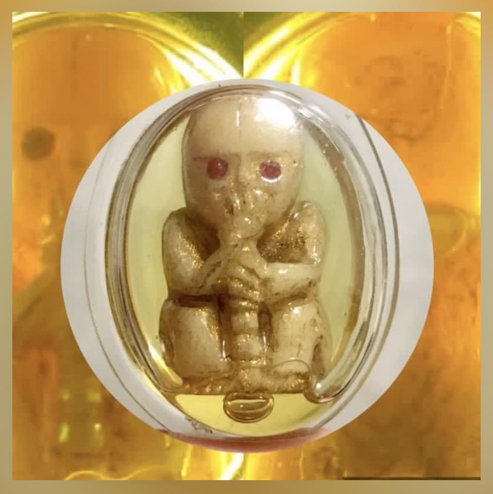 Lp Pinak Golden Boy Kumantong Dood Rok Chang Na Man Hom Takrut BE 2510 ...