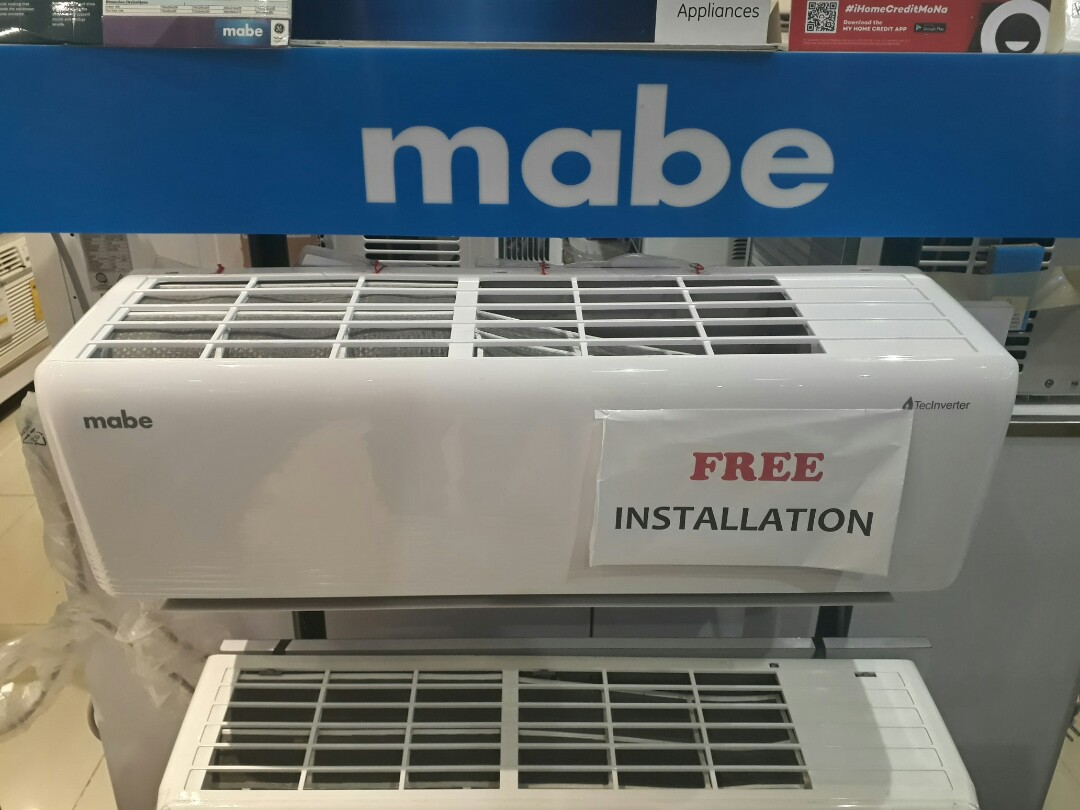 MABE Inverter Split Type Aircon FREE INSTALLATION, TV & Home Appliances ...