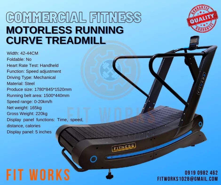 Manual Curve Treadmill/skillmill, Sports Equipment, Exercise & Fitness ...
