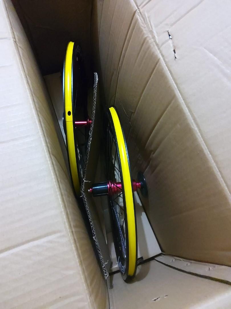 Mini velo wheelset, Sports Equipment, Bicycles & Parts, Parts ...