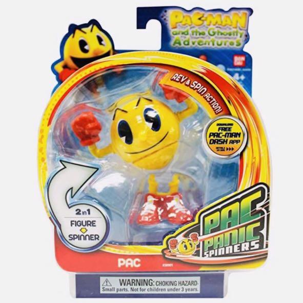 MISB 2 in 1 Pac-Man Figure & Pac Man Panic Battle Spinner , Hobbies ...