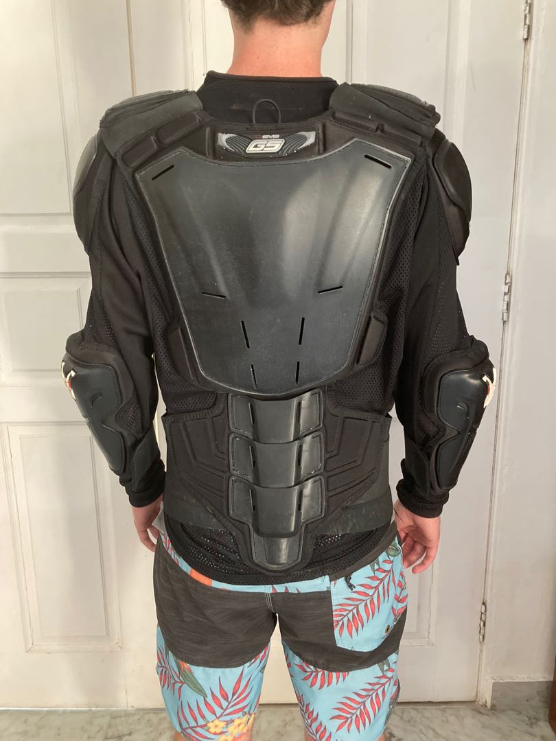 Mountain Bike/Dirt Bike Body Armour EVS G5 Ballistic Jersey Full ...