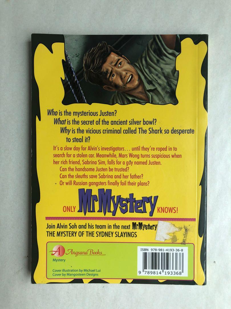 Mr Mystery 7 the Mystery of the Boy Who Never Was James Lee, Hobbies ...