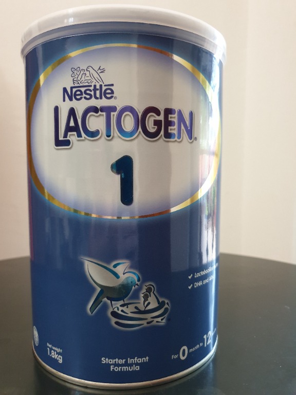 Nestle LACTOGEN 1 Starter Infant Formula 1.8kg, Babies & Kids, Nursing ...