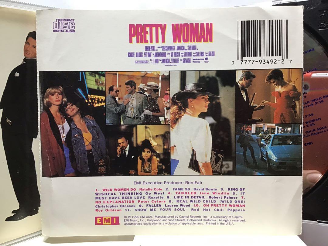 ORIGINAL US PRESS Pretty Woman OST - Roxette RHCP OOP 1990 USA CD ...