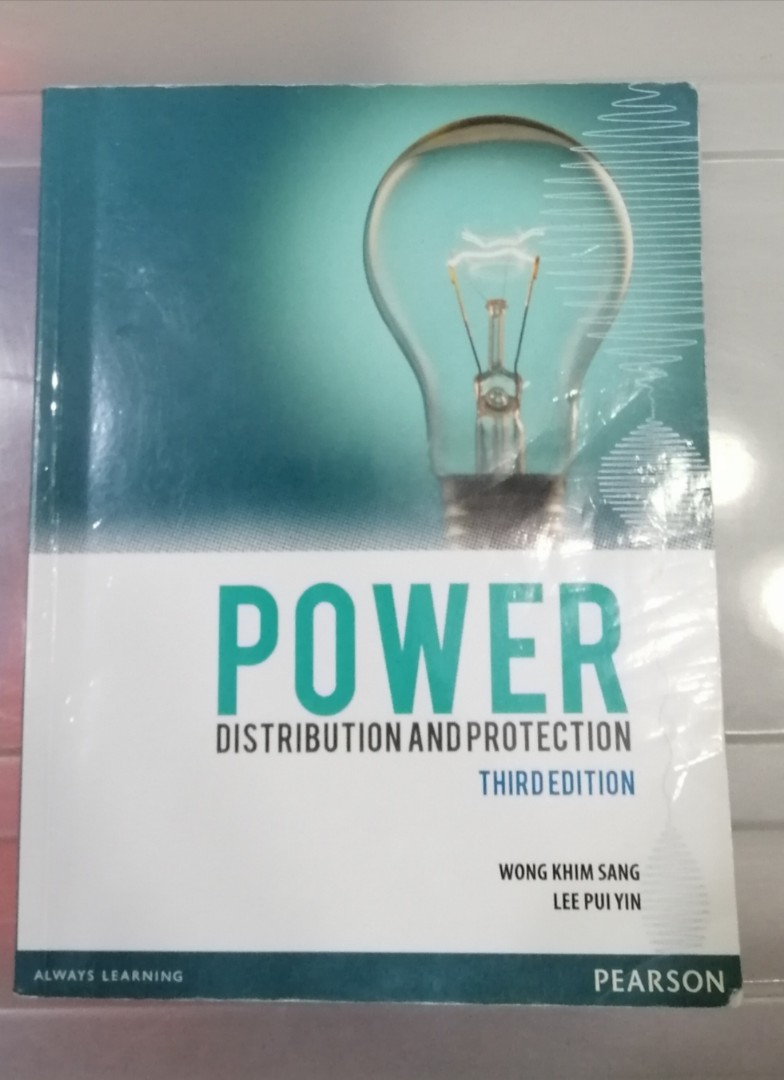 Pearson Power Distribution and Protection Book!, Hobbies & Toys, Books ...