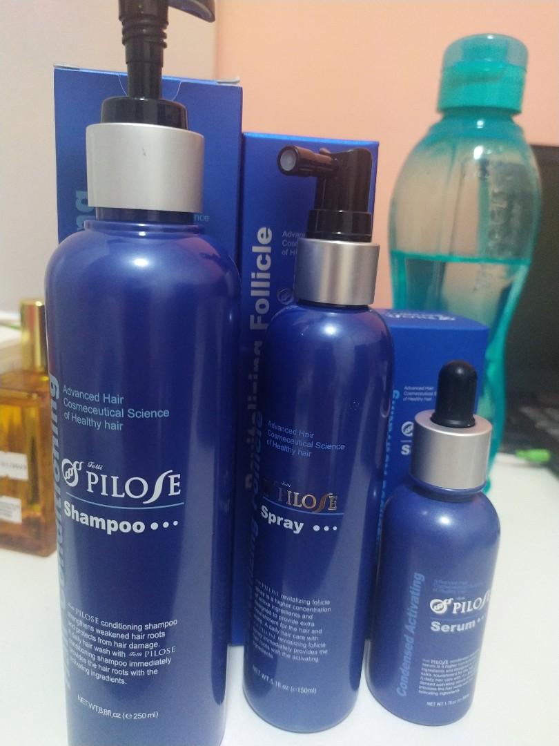Pilose shampoo, fortifying spray, serum, Beauty & Personal Care, Hair ...