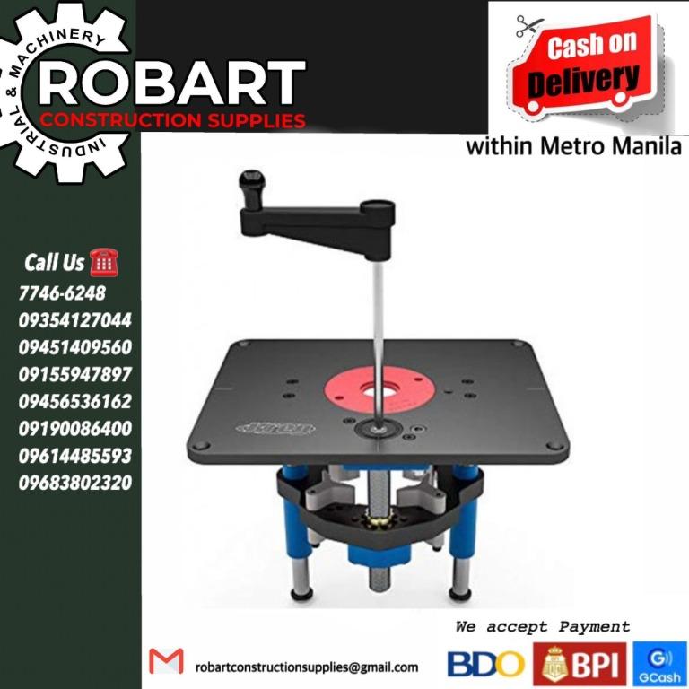 Precision Router Lift, Commercial & Industrial, Construction Tools ...